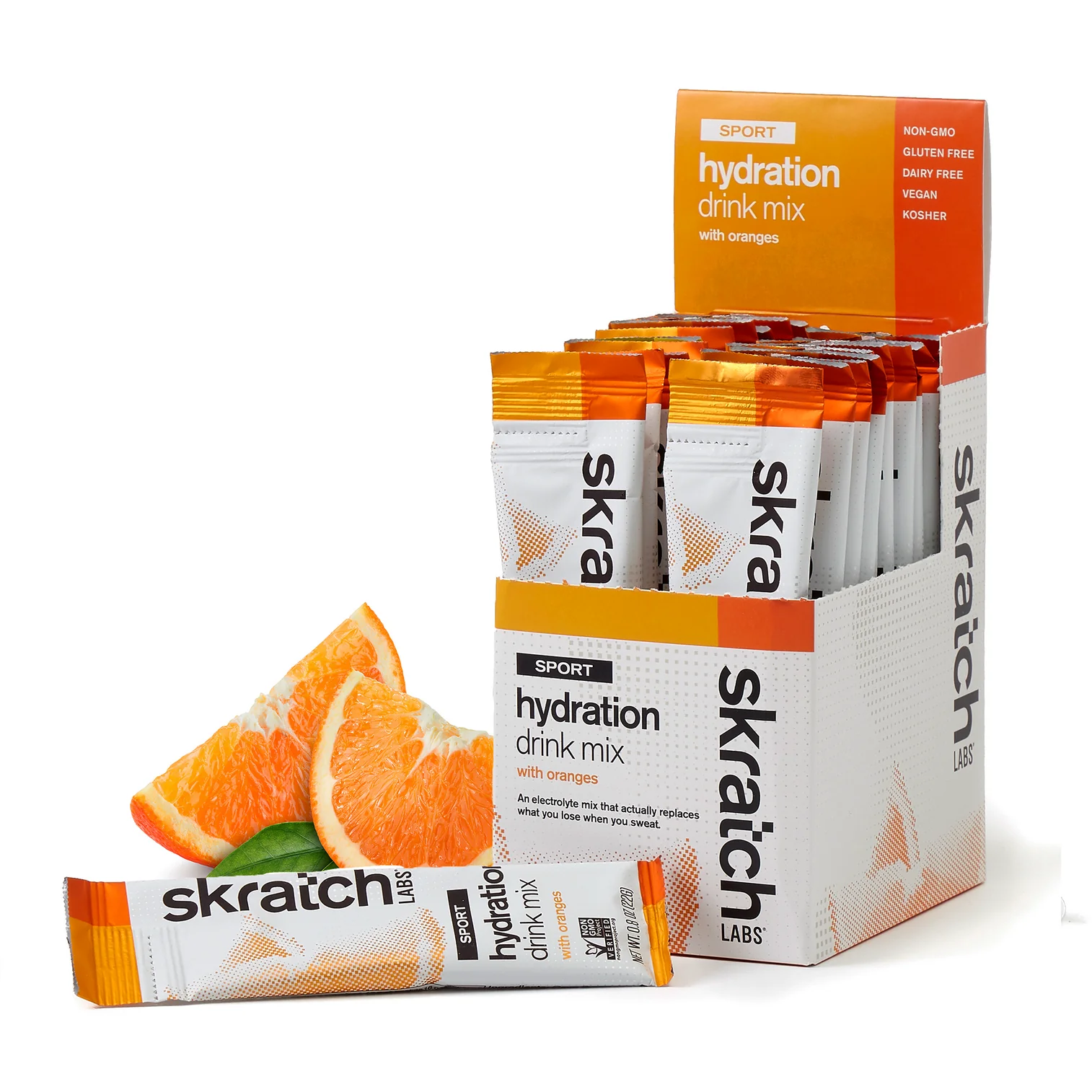 Skratch Labs - Sport Hydration Mix Indiviudal 22g Sachet Orange | BIKE ...