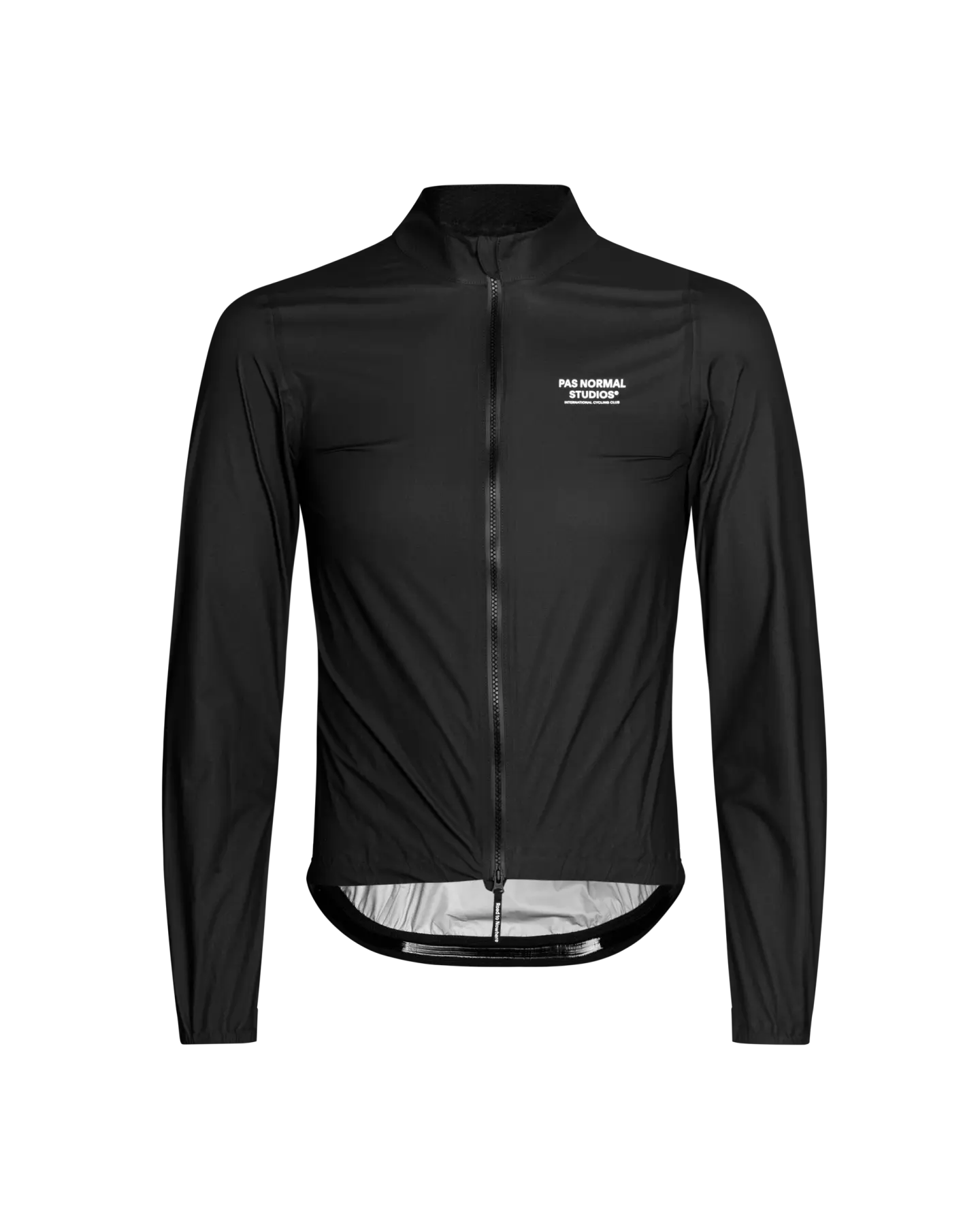 Pas Normal Studios Mechanism Pertex Rain Jacket - Black | BIKE GALLERY