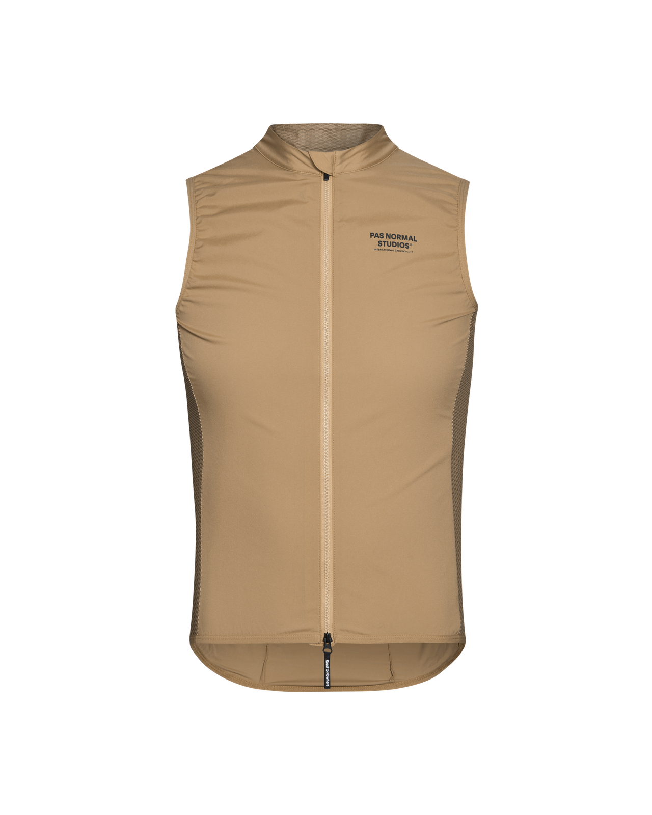 Pas Normal Studios - Mechanism Stow Away Gilet - Camel | BIKE GALLERY