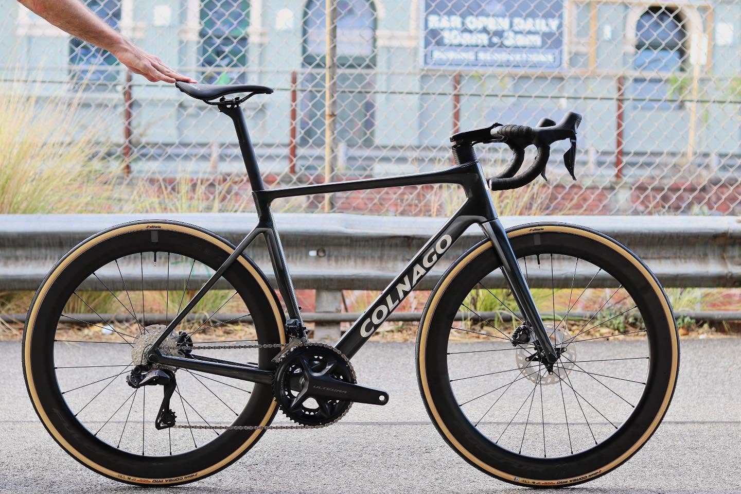 Colnago V4 Ultegra Di2 Disc Road Bike – VDDK + Fulcrum Wind 57 Wheelset ...